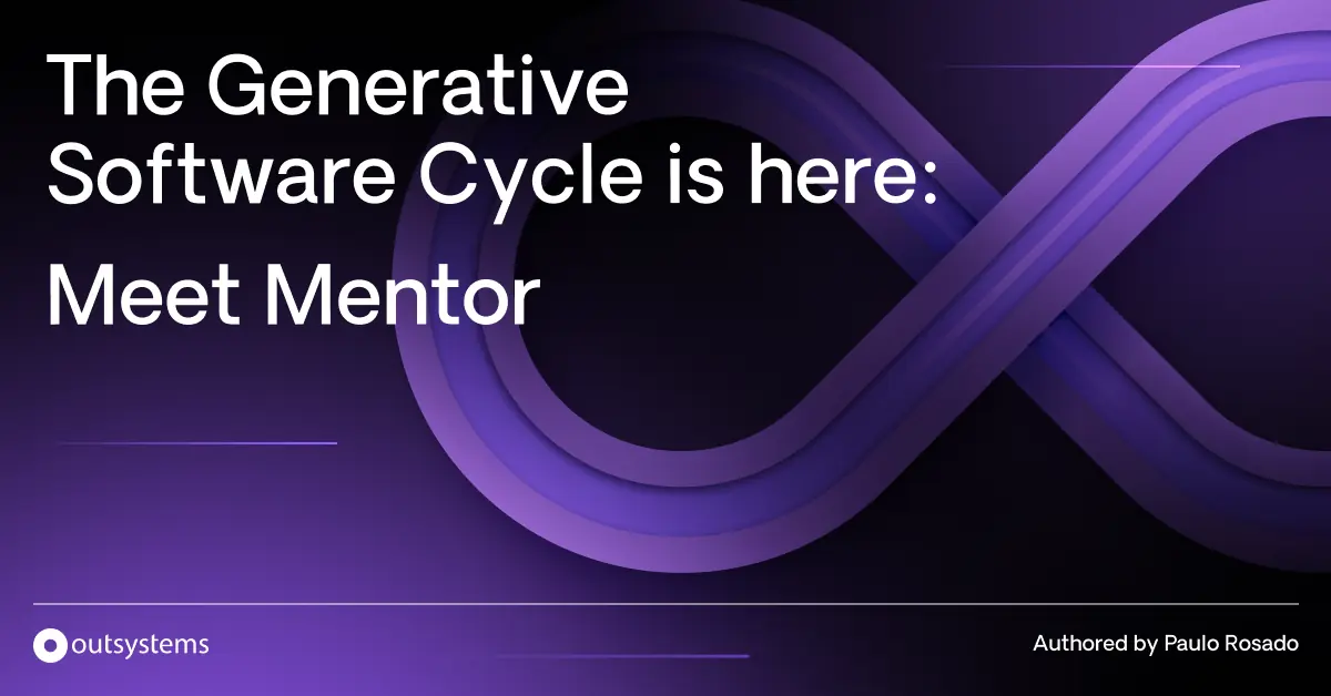 Generative Software Cycle - GenAI for the SDLC from OutSystems