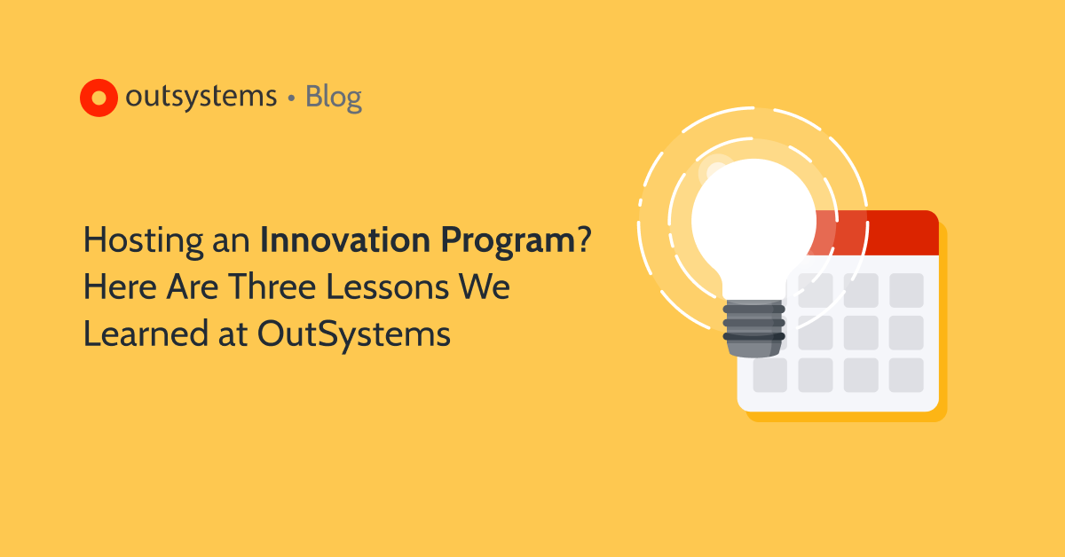 3 Lessons to Host an Innovation Program
