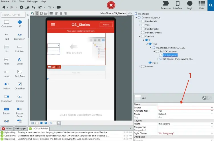 How to Make a Mobile Stories Pattern With OutSystems