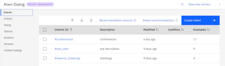Building a Chatbot with IBM Watson