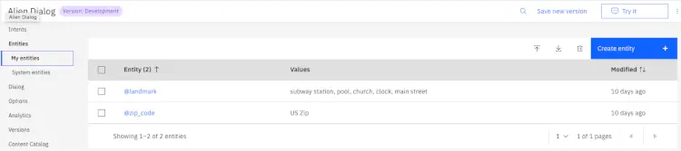 Building a Chatbot with IBM Watson