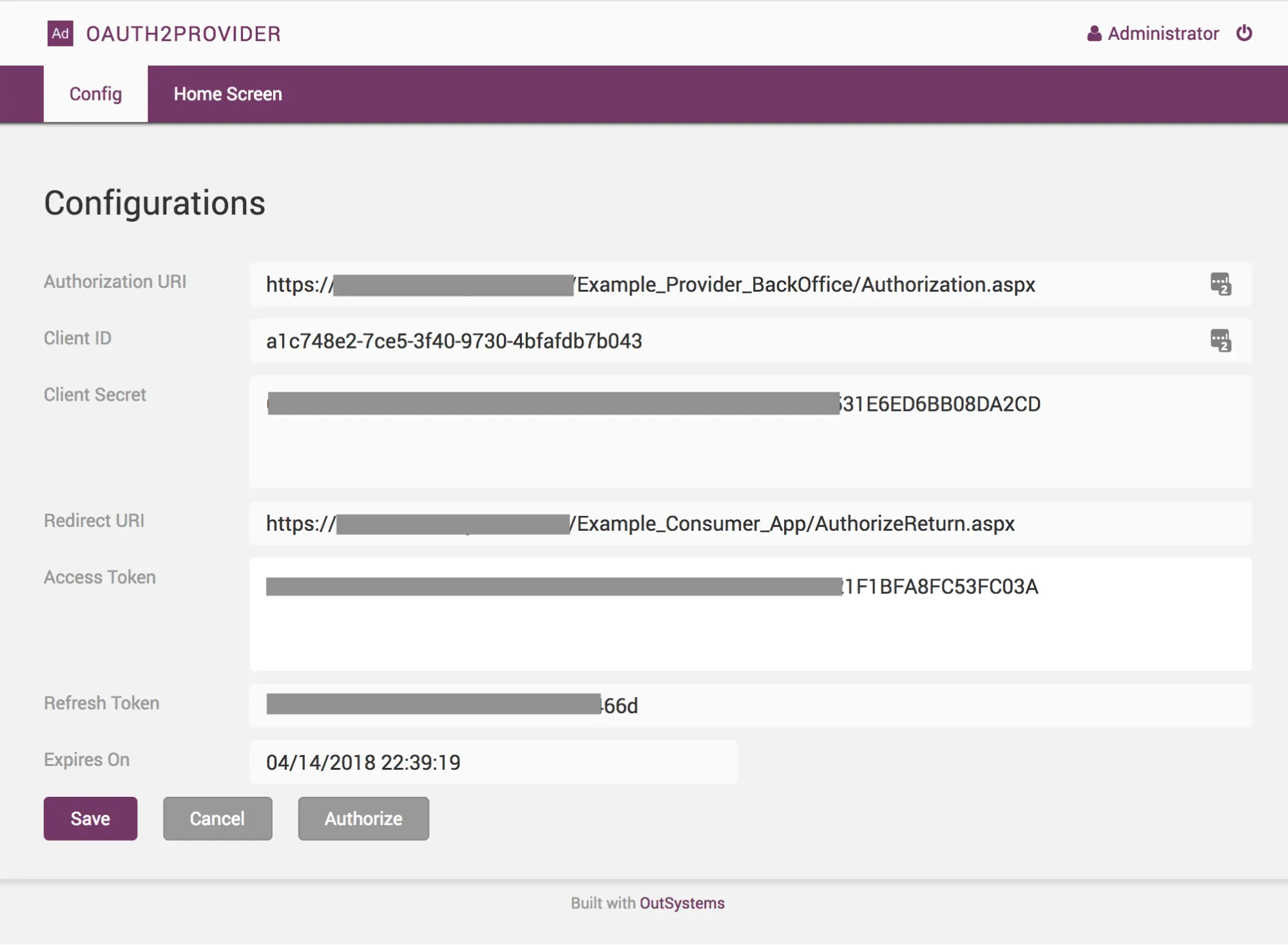 Securing OutSystems APIs Using OAuth 2.0