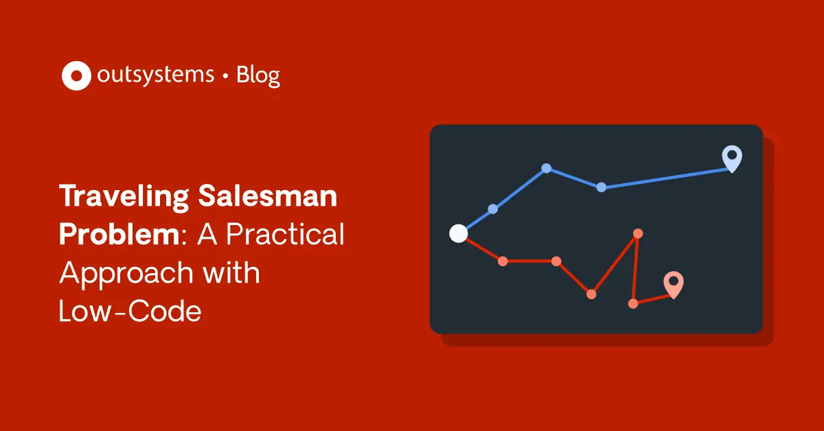 Solving The Traveling Salesman Problem With Low Code