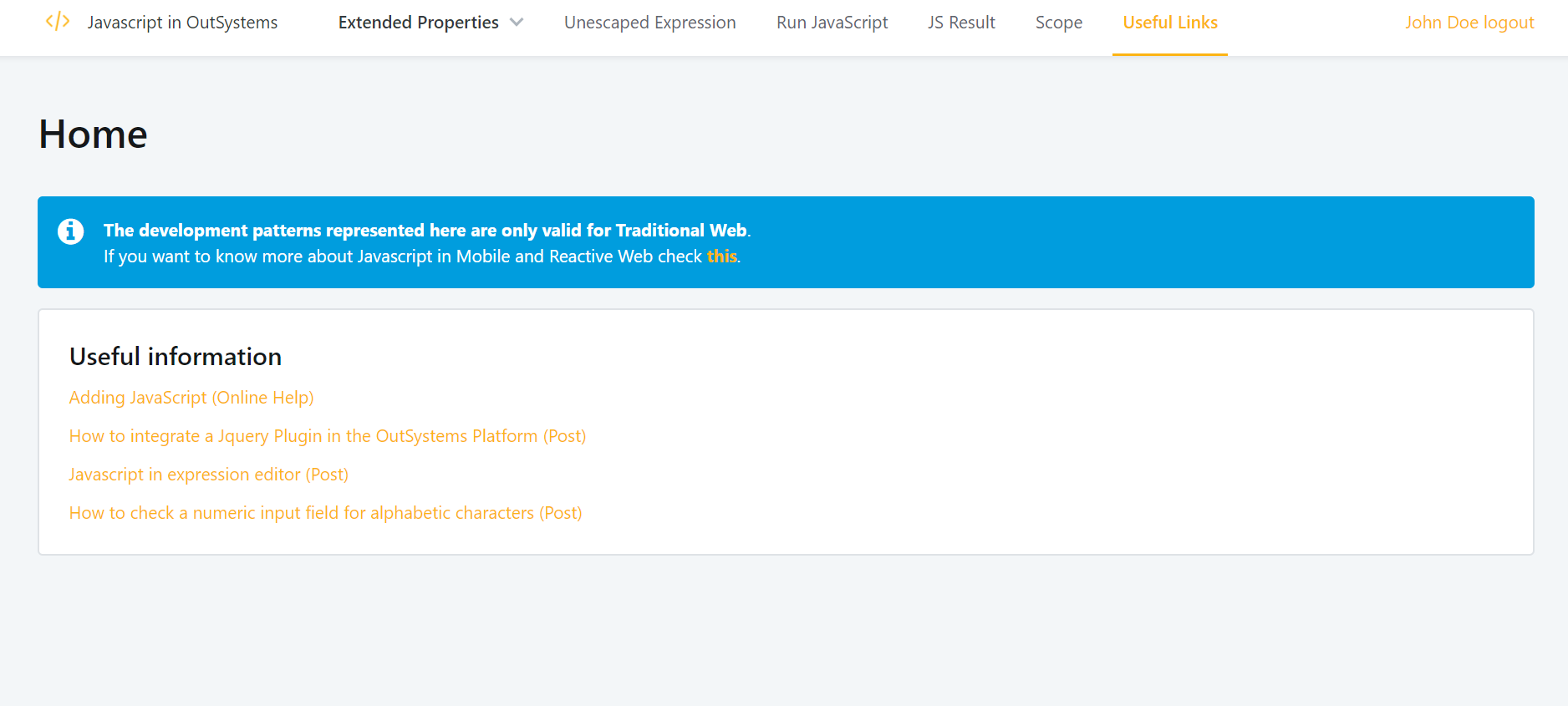 How to Use JavaScript in OutSystems - Overview (O11) | OutSystems