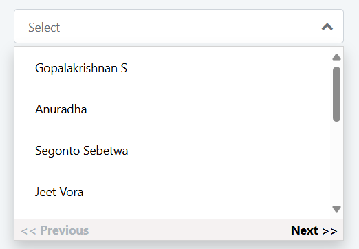 Single Select Dropdown With Advanced Options - Overview (O11) | OutSystems