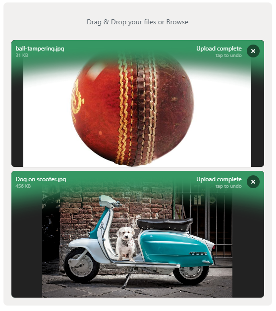 ReactFilePondUpload - Overview (O11) | OutSystems