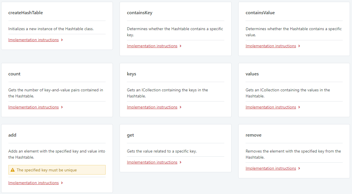 HashTable - Overview (O11) | OutSystems