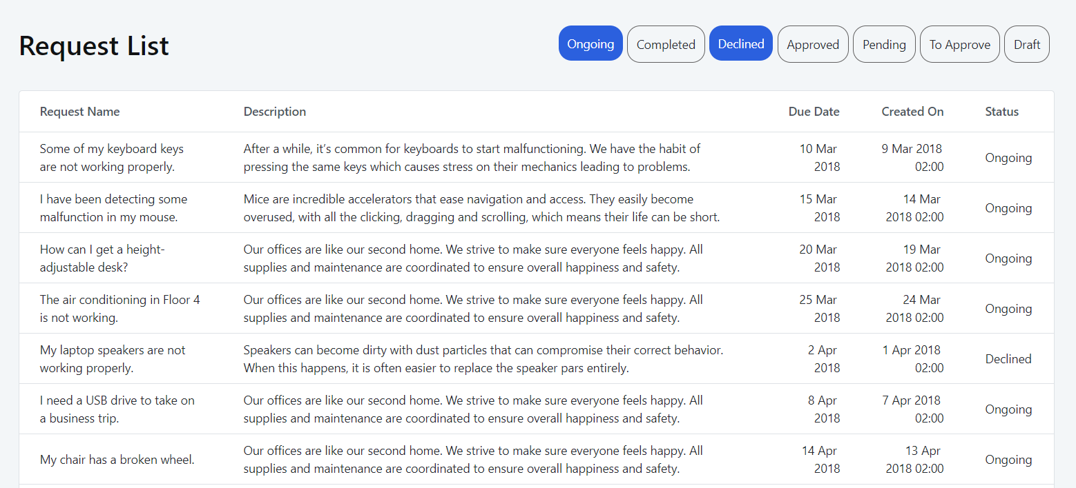 Multiselect - Overview (O11) | OutSystems