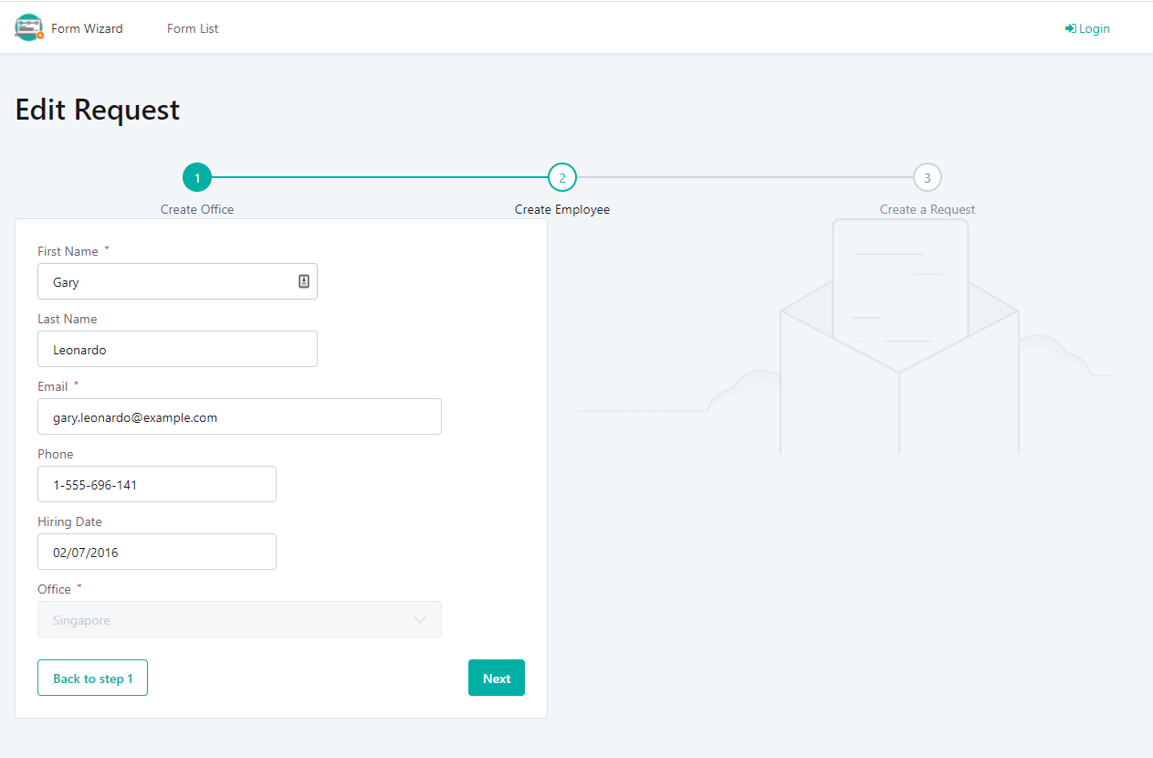 Form Wizard Sample - Overview (O11) | OutSystems