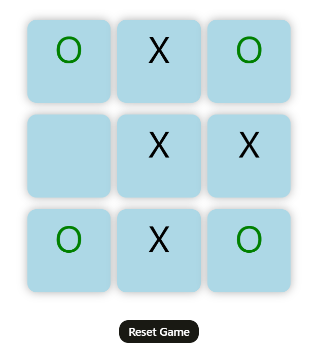 Game-tic tac toe - Overview (O11) | OutSystems