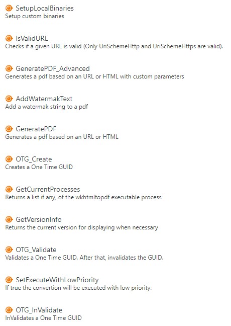 HTML2PDF - Overview (O11) | OutSystems