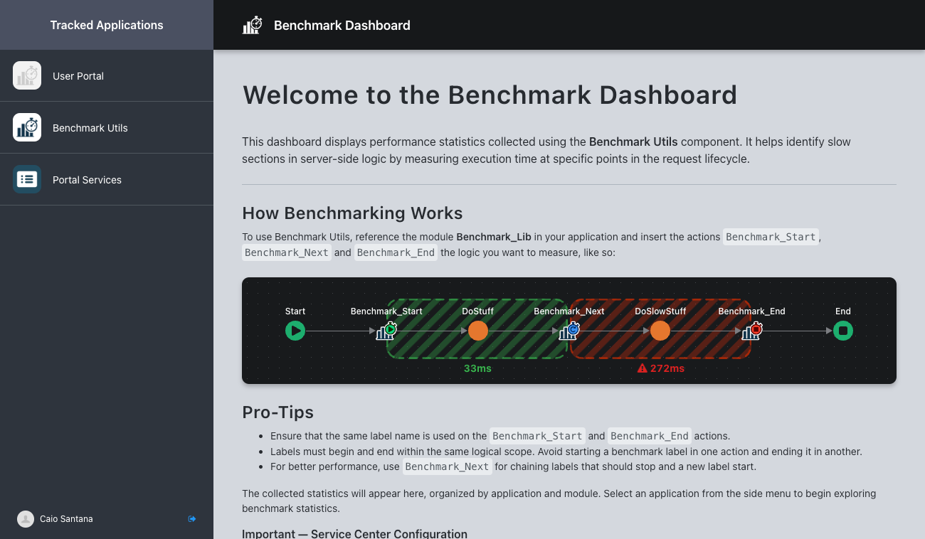 Benchmark Dashboard - Overview (O11) | OutSystems