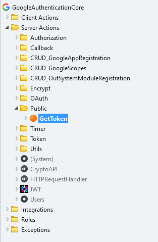 Google Authentication Core - Overview (O11) | OutSystems