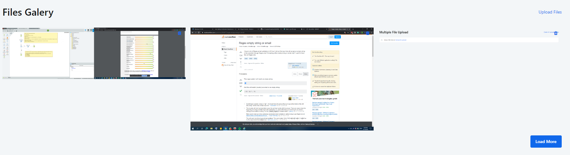 TraditionalWeb - Multiple File Upload - Overview (O11) | OutSystems