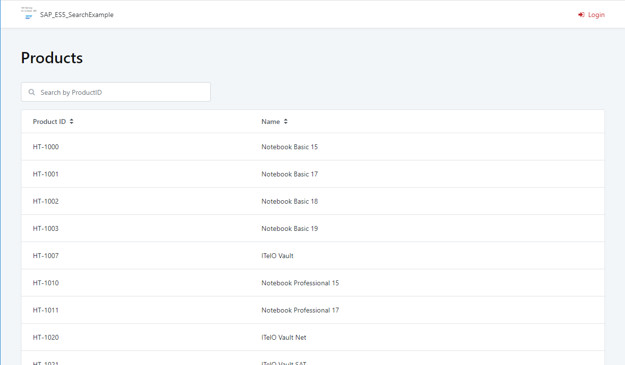 SAP ES5 OData Example - Overview (O11) | OutSystems