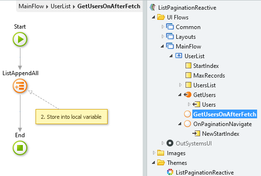List Pagination Reactive - Overview (O11) | OutSystems