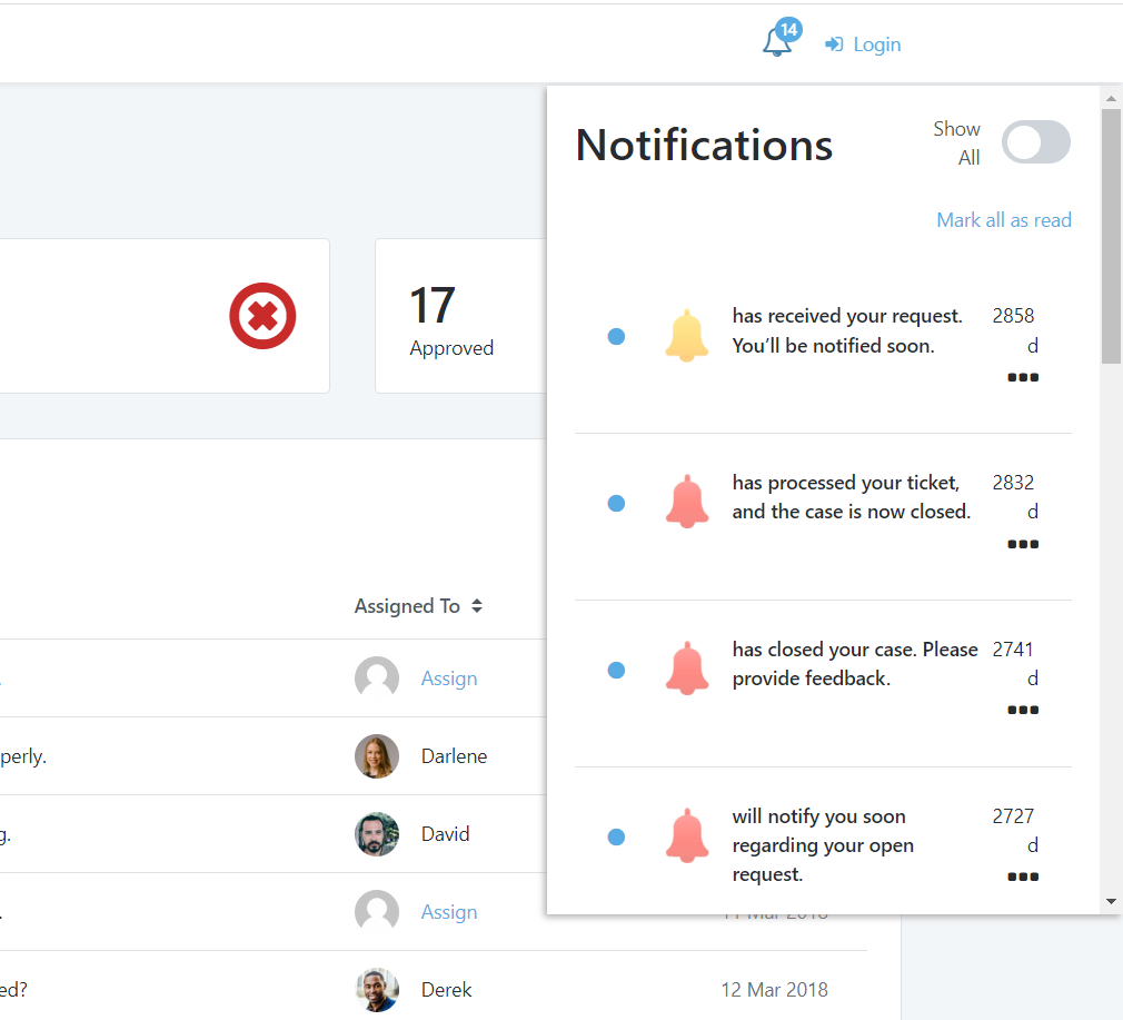 Notifications Bar - Overview (O11) | OutSystems