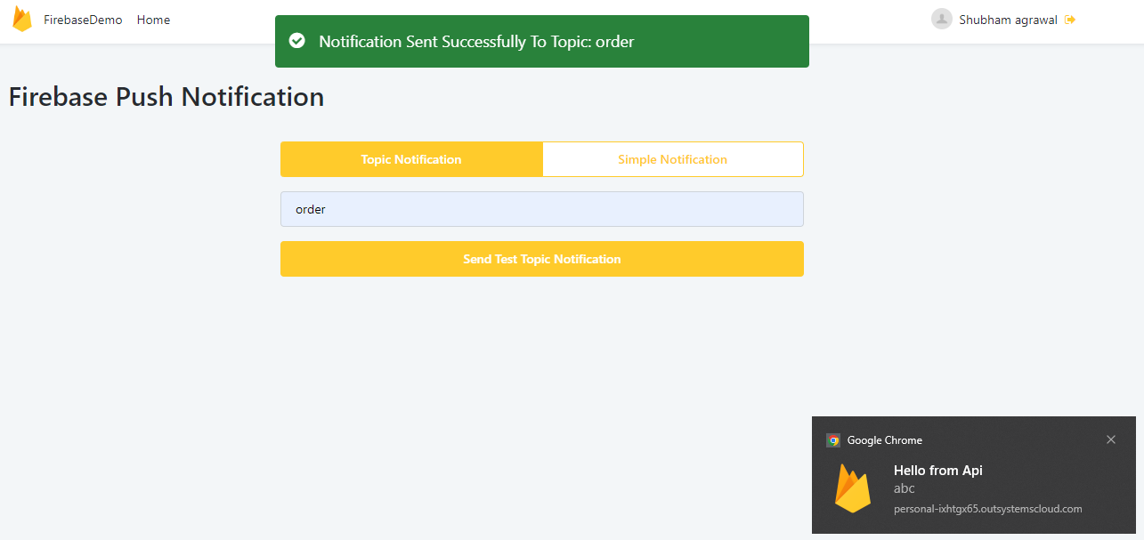 Firebase Push Notifications - Overview (O11) | OutSystems