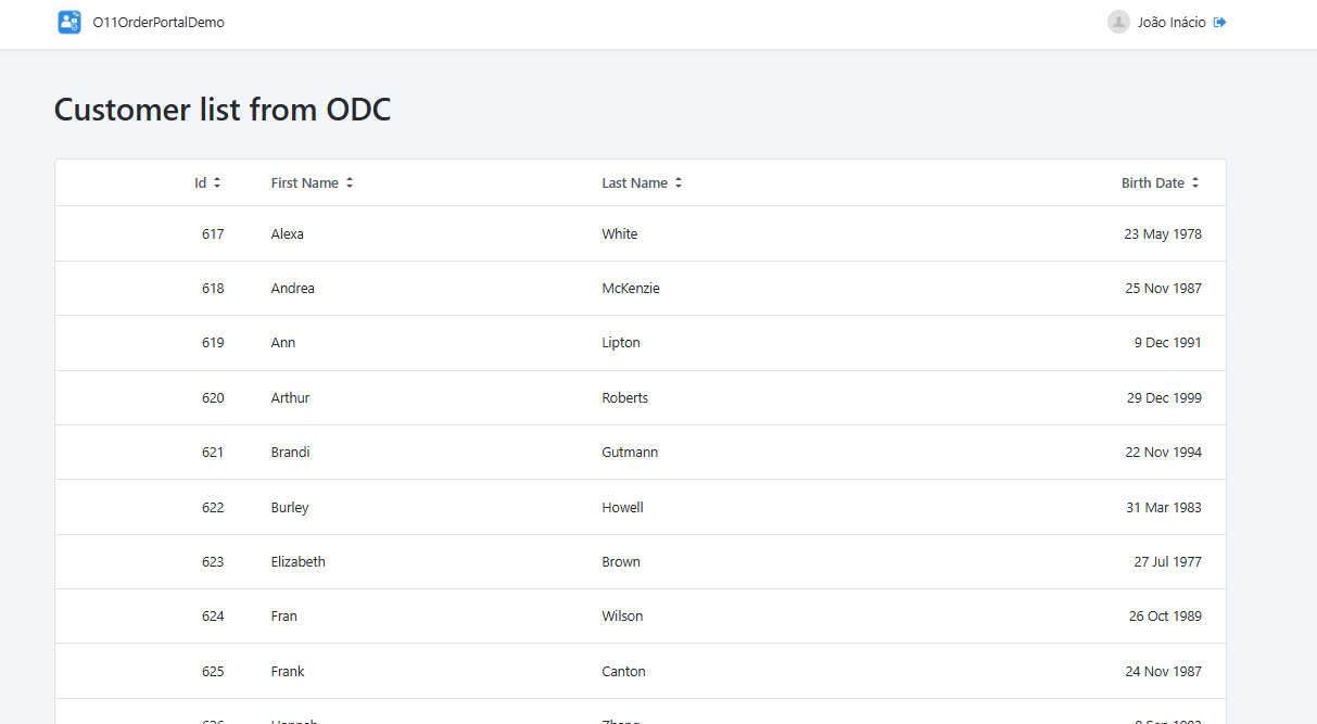 O11 Order Portal Demo - Overview (O11) | OutSystems