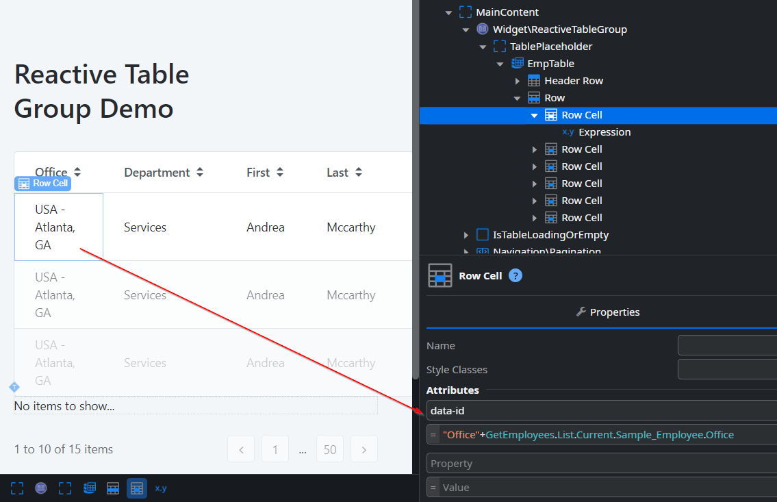 Reactive Table Group - Overview (O11) | OutSystems