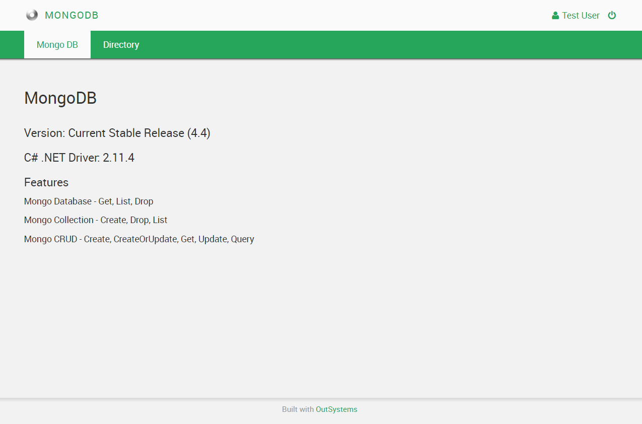 MongoDB - Overview (O11) | OutSystems