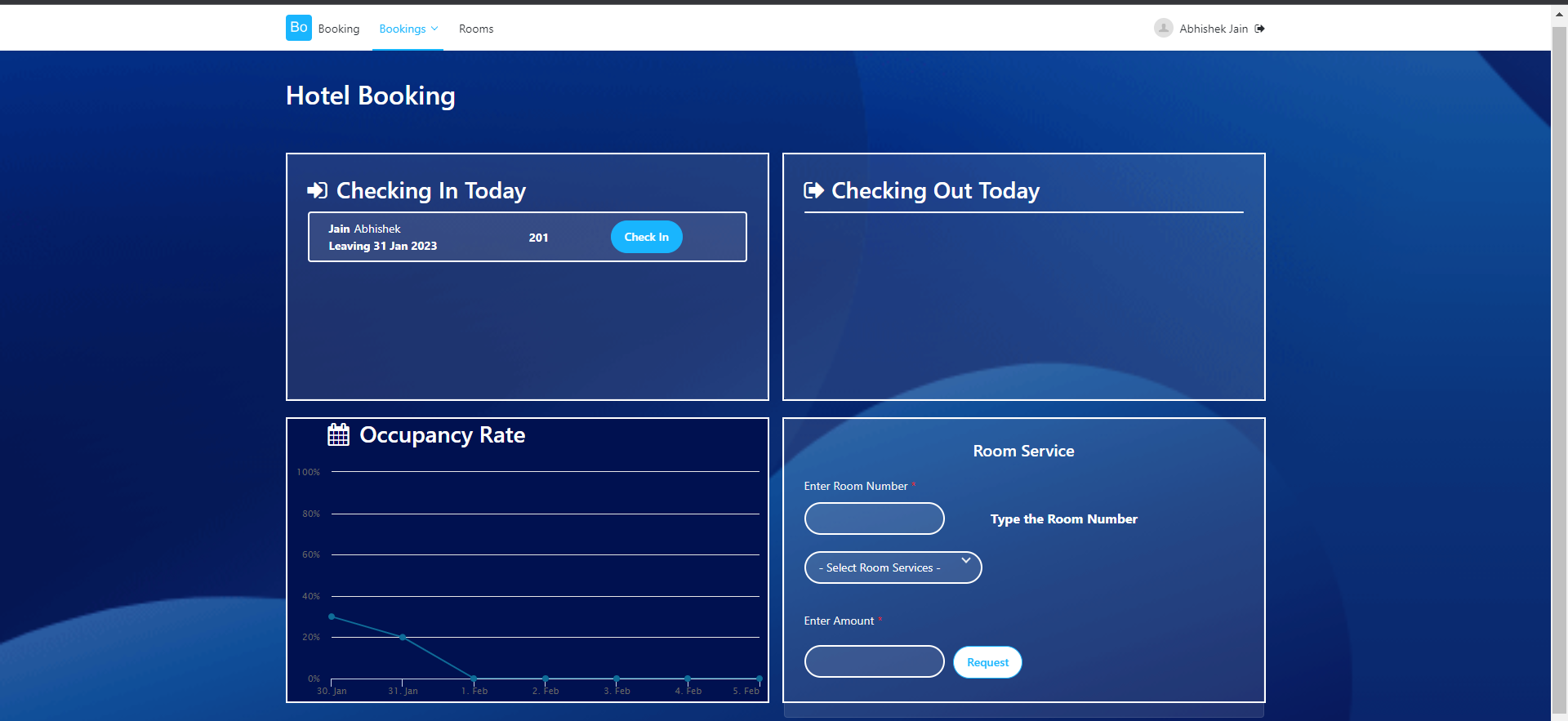Hotel Booking Application - Overview (O11) | OutSystems