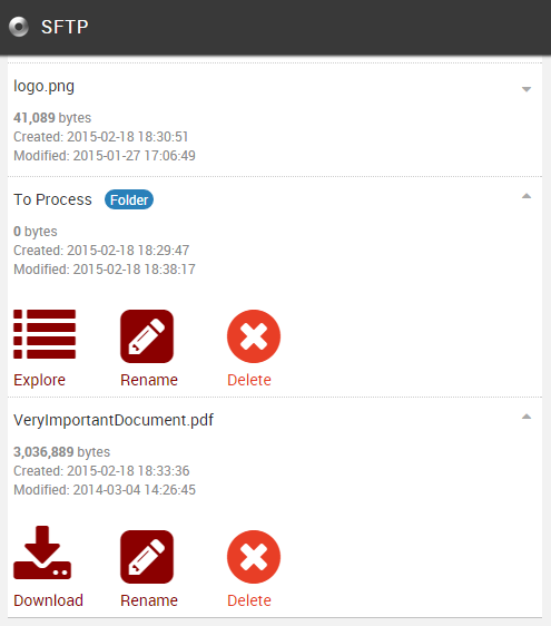 SFTP - Overview (O11) | OutSystems