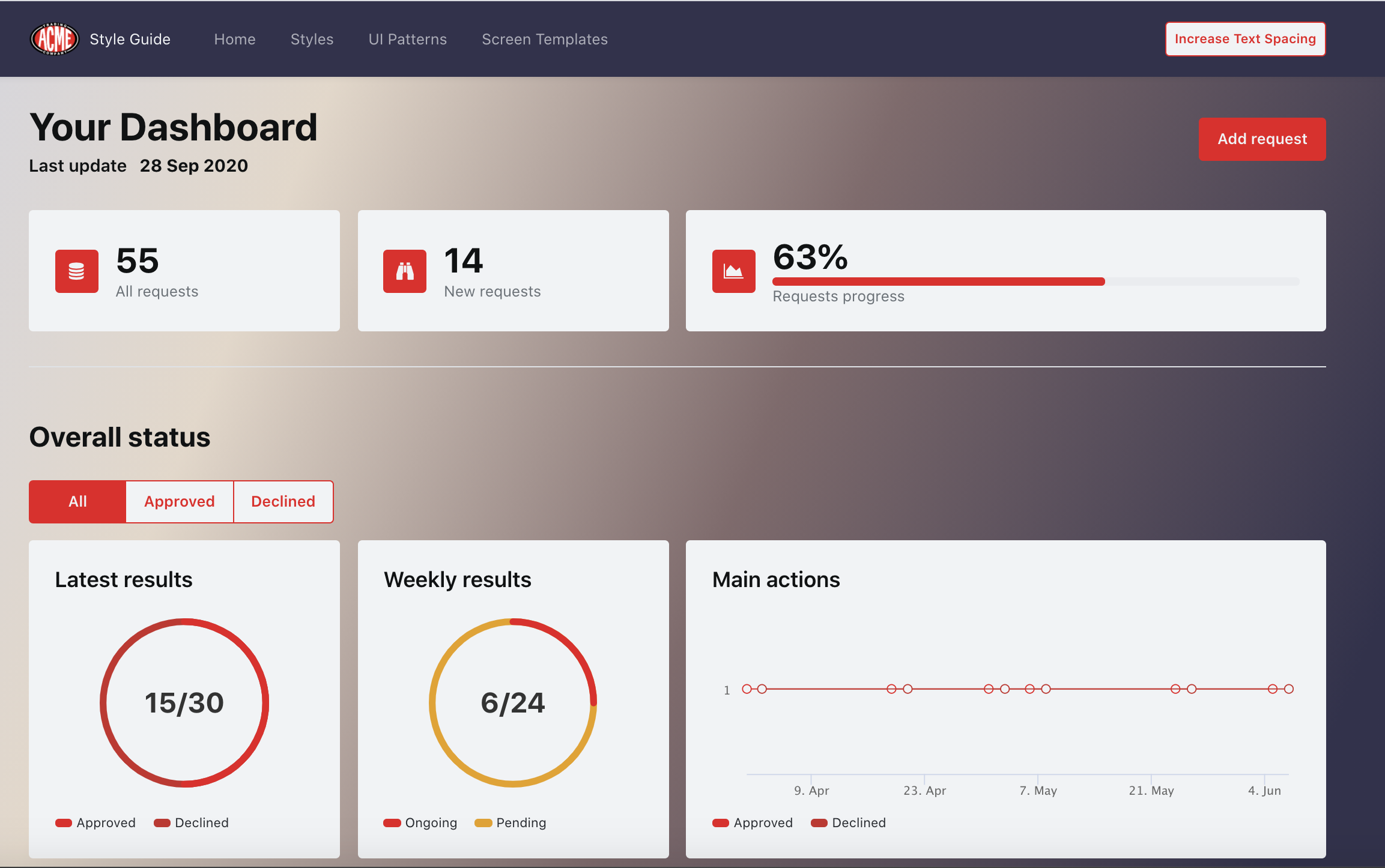 ACME Theme & Live Style Guide - Overview (O11) | OutSystems
