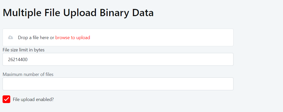 Reactive Multiple File Upload - Overview (O11) | OutSystems