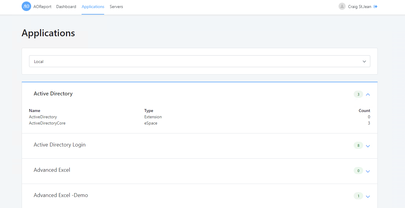 AO Report - Overview (O11) | OutSystems