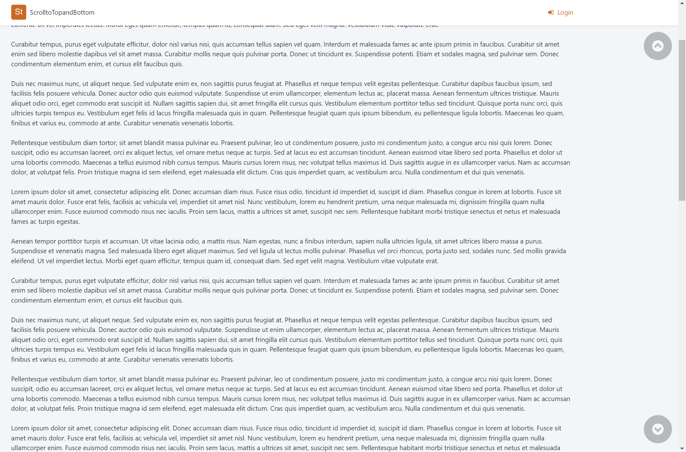 Scroll to Top or Bottom of screen - Overview (O11) | OutSystems