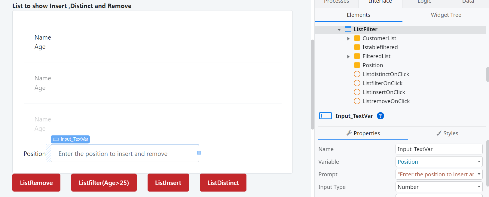 List_Actions_component - Overview (O11) | OutSystems