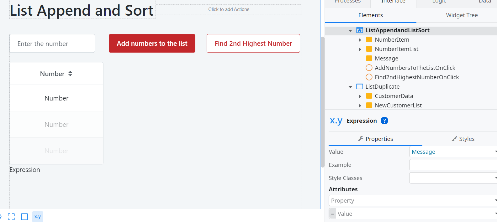 List_Actions_component - Overview (O11) | OutSystems