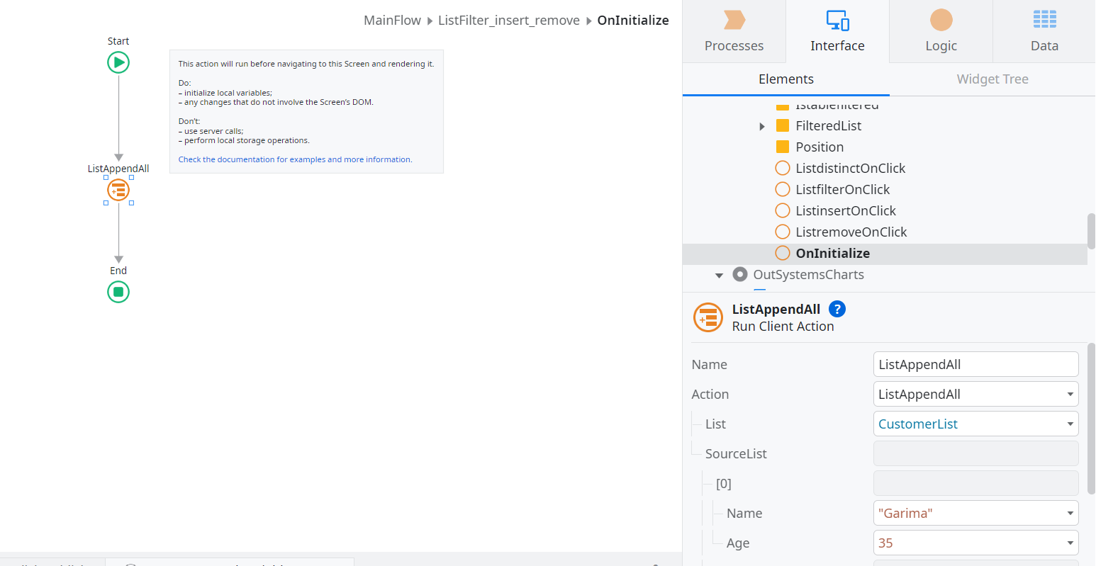 List_Actions_component - Overview (O11) | OutSystems