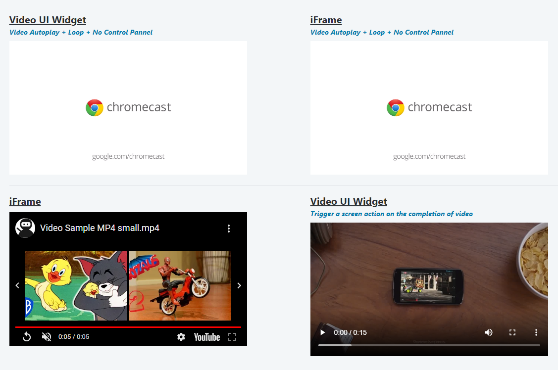 Web Embed Video Sample React Application - Overview (O11) | OutSystems