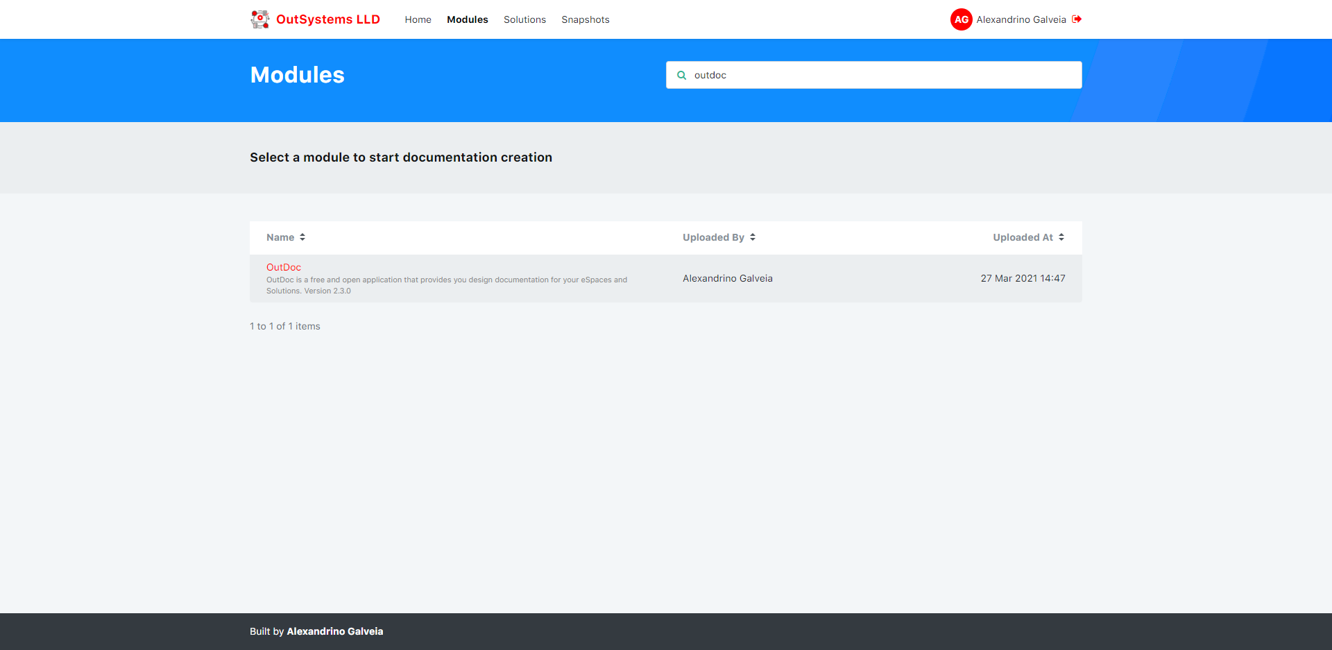 OutSystems Low Level Design - Overview (O11) | OutSystems