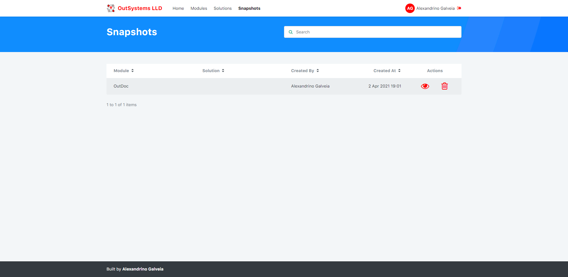 OutSystems Low Level Design - Overview (O11) | OutSystems