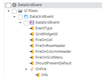 DataGridEvent - Overview (O11) | OutSystems