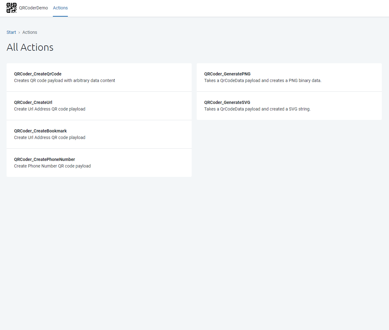 Qrcoder Qr Code Generation Overview O11 Outsystems 