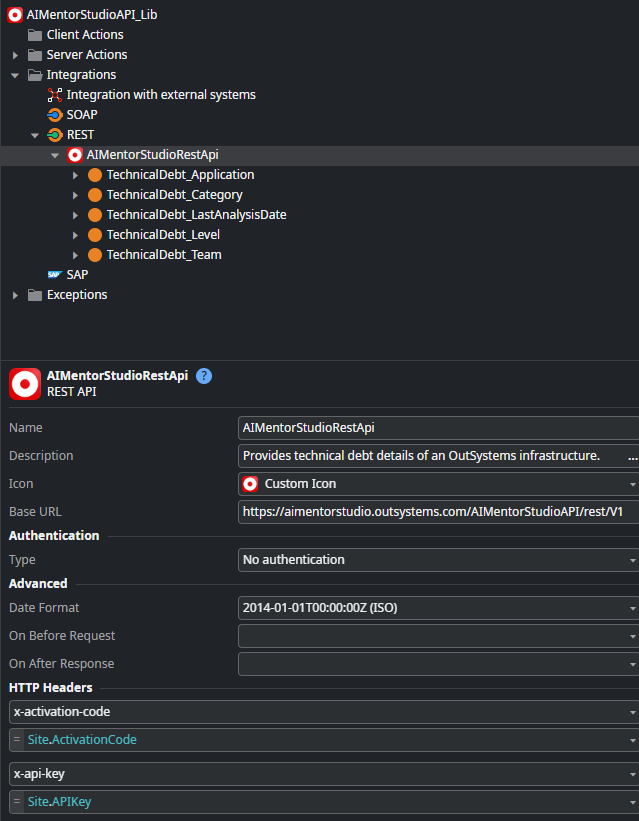 AI Mentor Studio API - Overview (O11) | OutSystems
