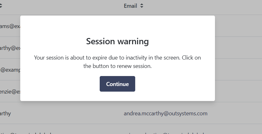 SessionTimeout - Overview (O11) | OutSystems