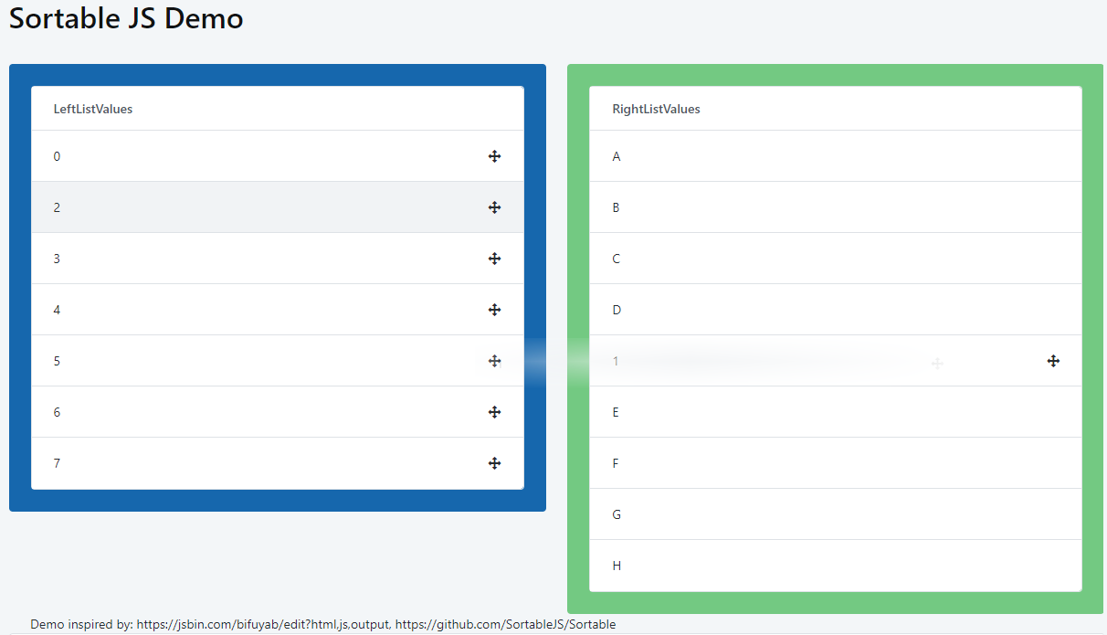SortableJS - Overview (O11) | OutSystems
