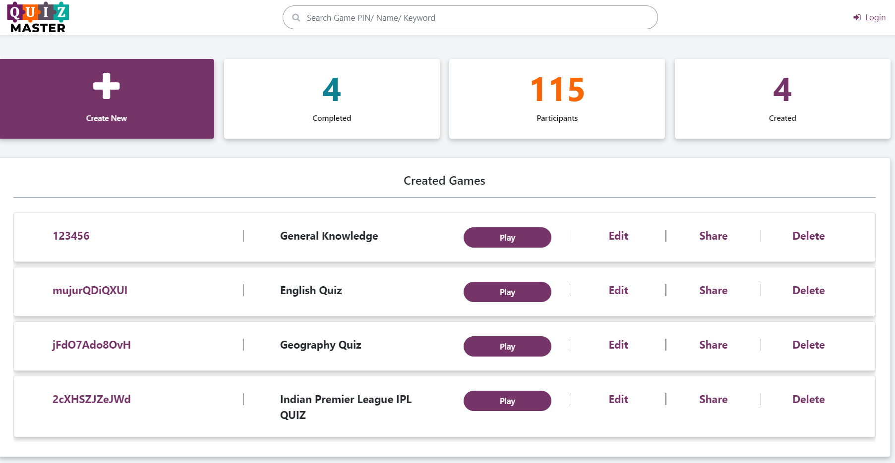 Quiz Master - Overview (O11) | OutSystems