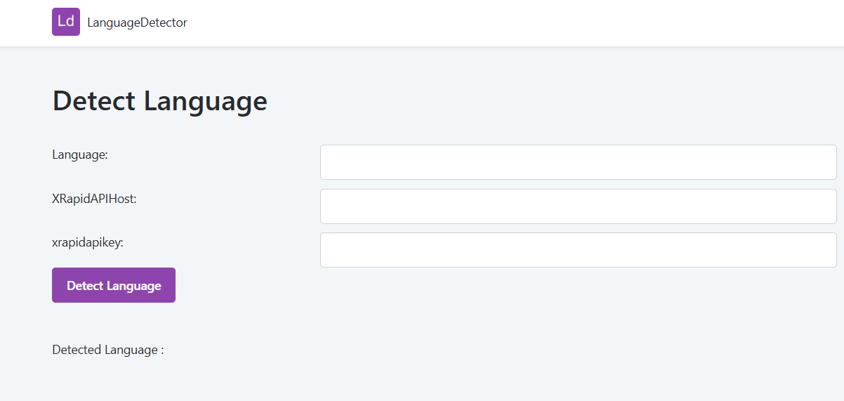 Language Detector - Overview (O11) | OutSystems