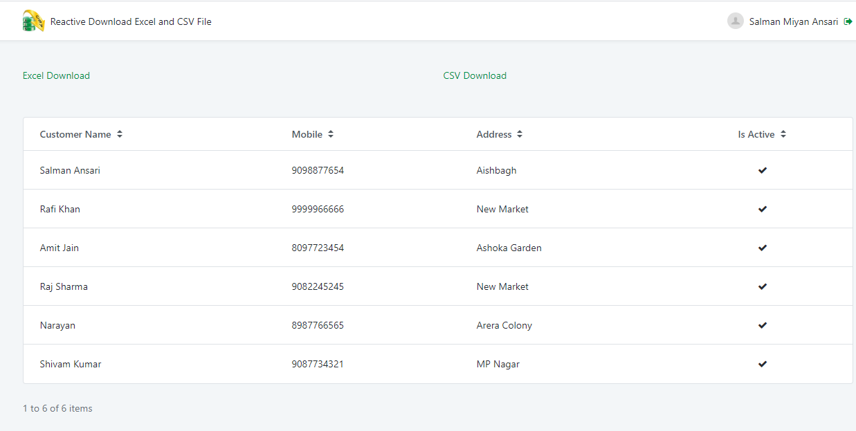 Reactive Download Excel CSV File - Overview (O11) | OutSystems