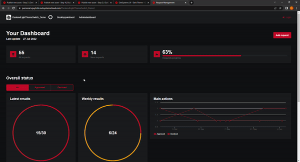 OutSystems Dark Theme - Overview (O11) | OutSystems