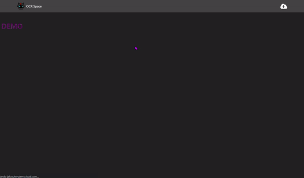 OCR Space - Overview (O11) | OutSystems