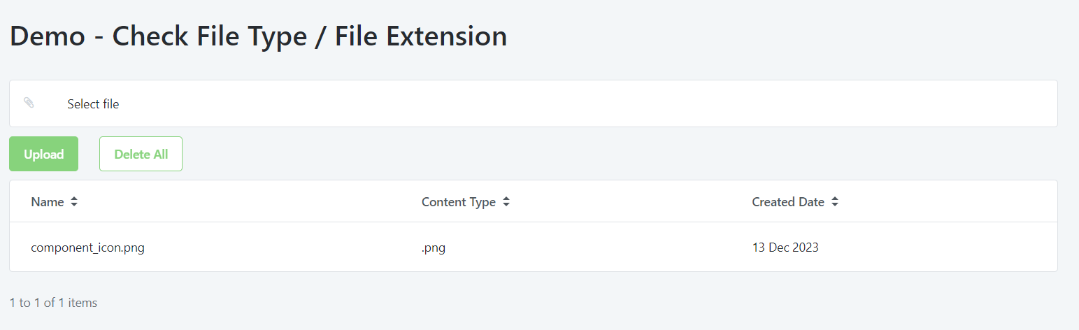 File Type / File Extension - Overview (O11) | OutSystems