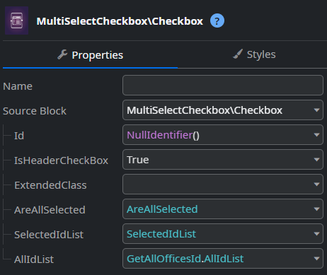 Multiselect Checkbox - Overview (O11) | OutSystems
