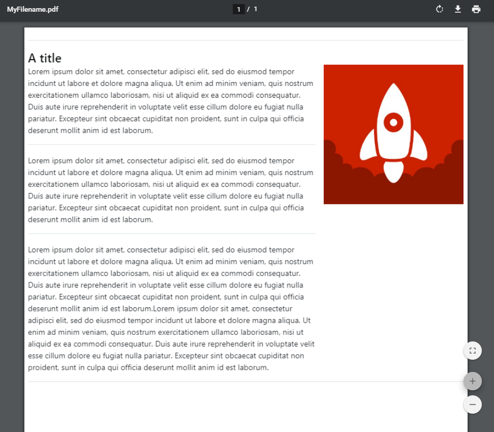 Reactive Print PDF Button - Overview (O11) | OutSystems